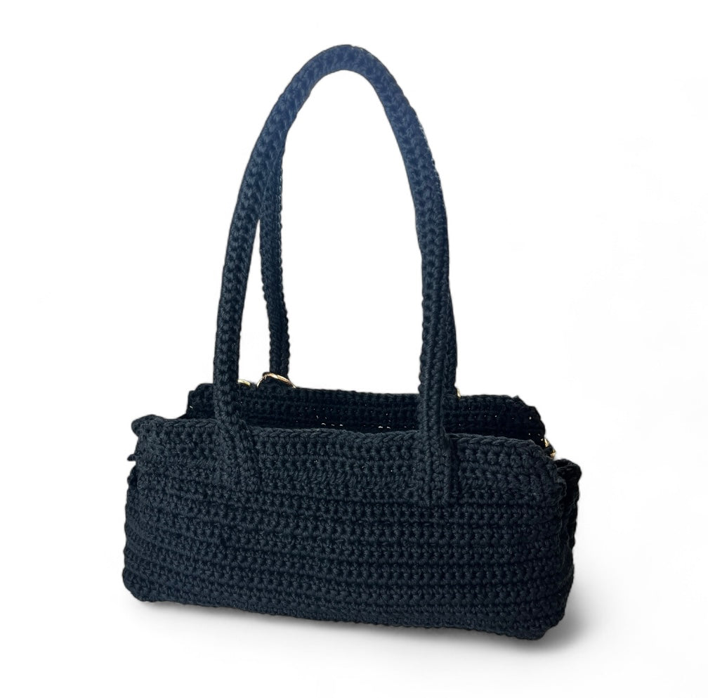Crochet Designer Bag Duo – Crochet Marc Jacobs Tote & Crochet Coach Em ...